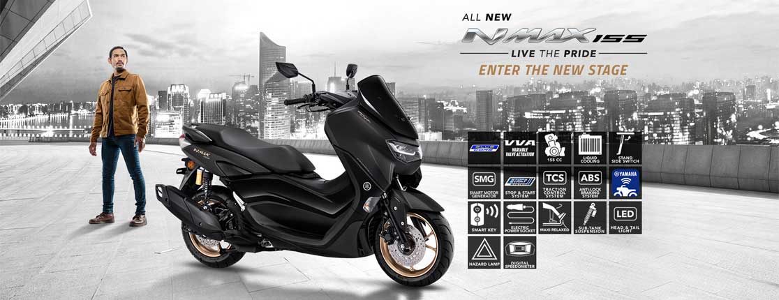 Yamaha Nmax Malang 2023 : Harga Promo Kredit DP Cicilan